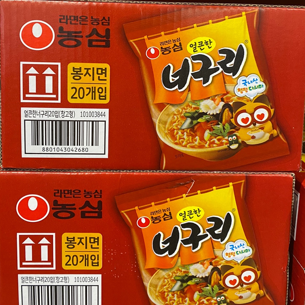 띵굴마켓 : [코스트코] 농심 너구리 120g × 20ea